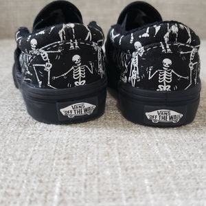 Vans | Shoes | Nwot Vans Skeleton Slips Ons | Poshmark